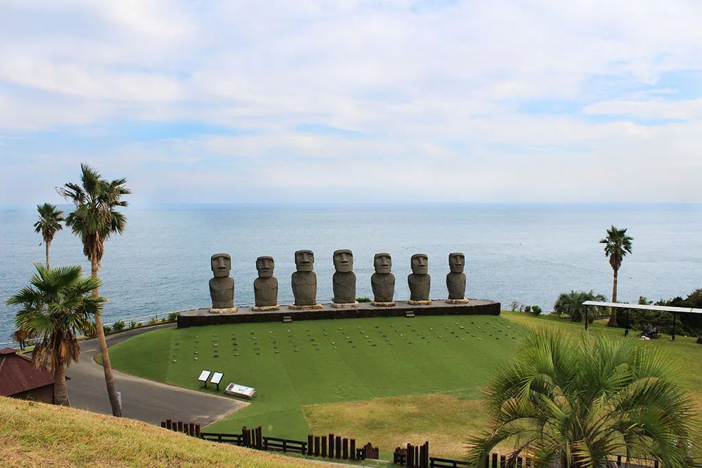 Meeting Japan's Easter Island Heads - Mad or Nomad