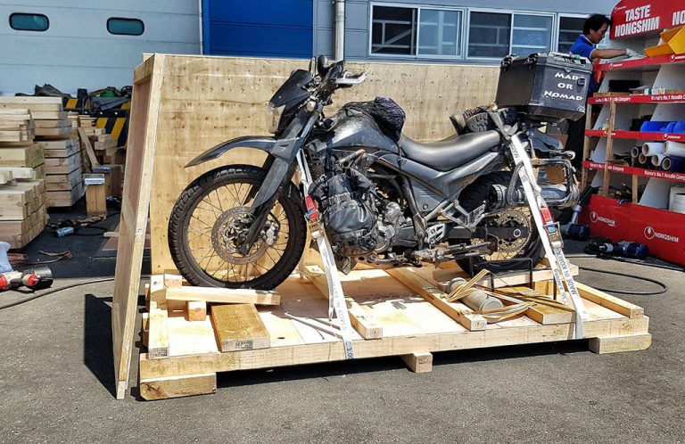 The Ultimate International Motorcycle Shipping Guide - Mad or Nomad