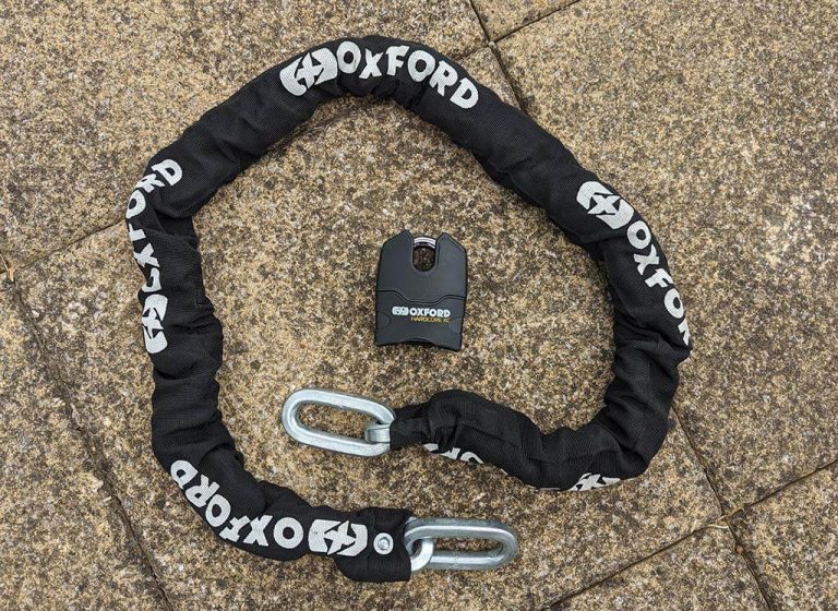 Oxford Hardcore XC Chain and Lock Review - Mad or Nomad